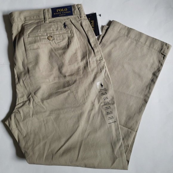 Polo Ralph Lauren | Pants | Polo Ralph Lauren Mens Chinos Pants Classic Fit Twill Pant Size 36 X ...